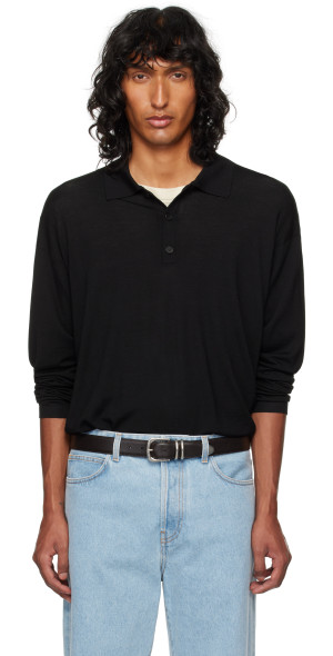 The Row - Black Djon Polo