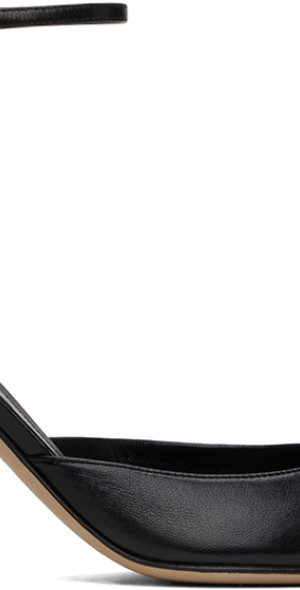 The Row - Black Liisa D'Orsay Pump Heels