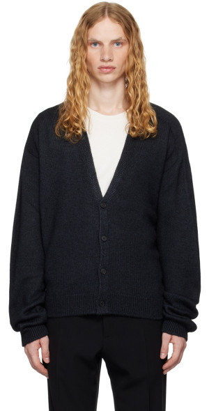 The Row - Black Sheldon Cardigan