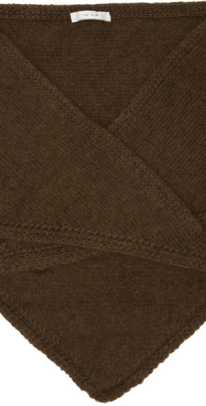 The Row - Brown Hit Scarf