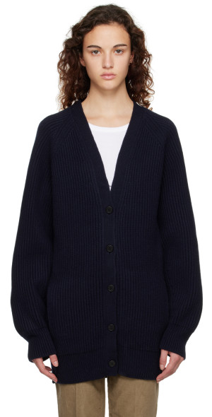 The Row - Navy Novara Cardigan