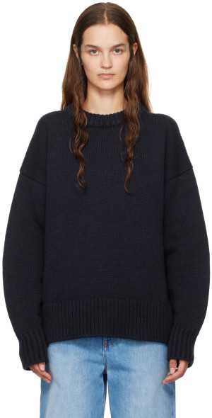 The Row - Navy Ophelia Sweater