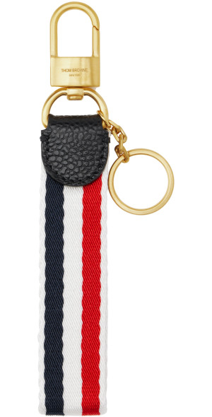 Thom Browne - Multicolor Webbing Loop Keychain