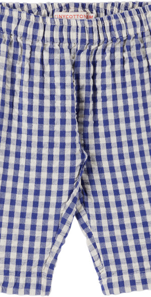 TINYCOTTONS - Baby Blue Vichy Trousers
