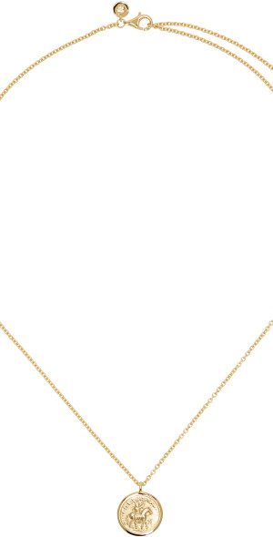 Tom Wood - Gold Coin Pendant Necklace