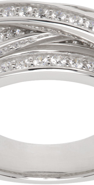 Tom Wood - Silver Orb Slim Ring