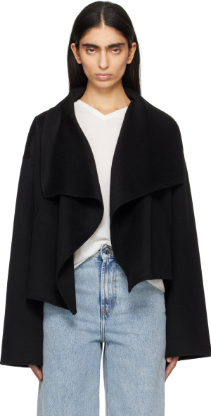 TOTEME - Black Signature Doublé Jacket