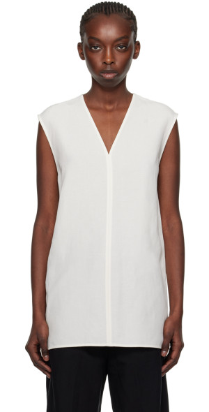 TOTEME - Off-White Fluid Tank Top