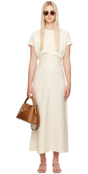 TOTEME - Off-White Slouch Waist Maxi Dress
