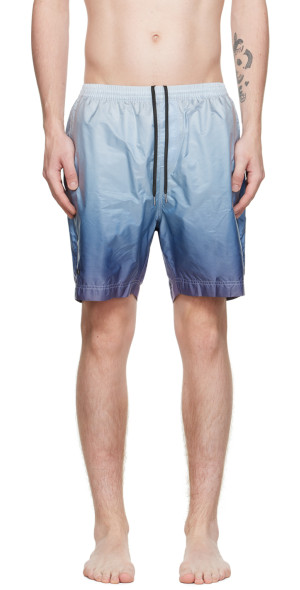 True Tribe - Blue Neat Steve Swim Shorts