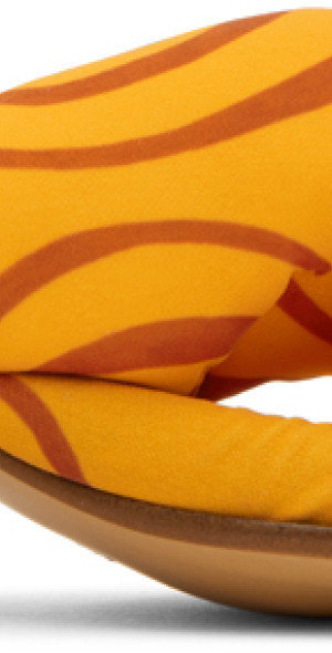 Ugo Paulon - SSENSE Exclusive Orange Patel Heeled Sandals