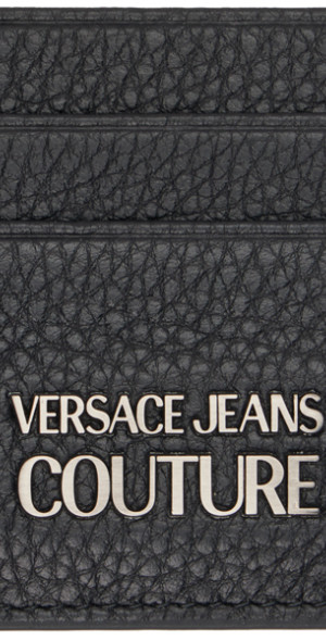 Versace Jeans Couture - Black Logo Card Holder