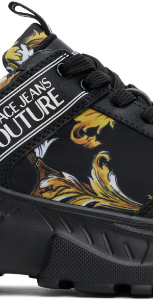 Versace Jeans Couture - Black Speedtrack Sneakers
