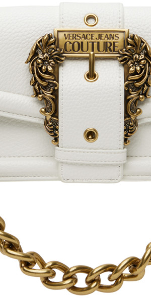 Versace Jeans Couture - White Curb Chain Bag