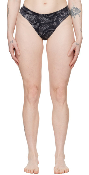 Versace Underwear - Black Barocco Briefs