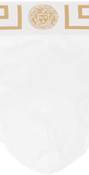 Versace Underwear - White Greca Border Jockstraps