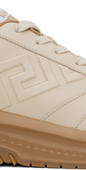 Versace - Beige Greca Odissea Sneakers