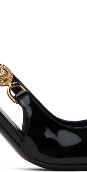 Versace - Black Medusa '95 Mid Heels