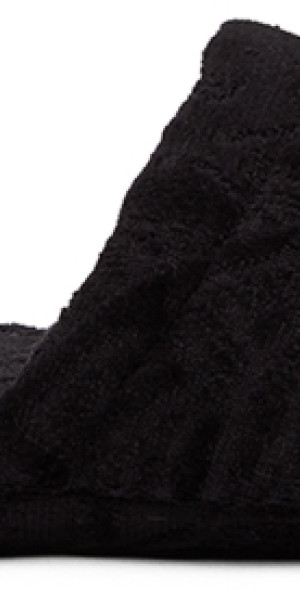 Versace - Black Medusa Greca Slippers