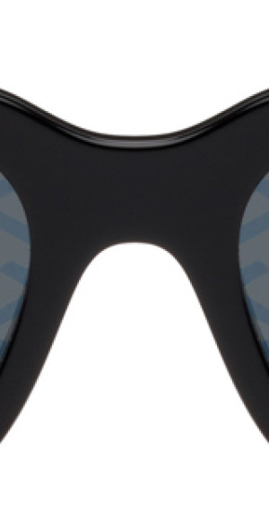 Versace - Black Monogram Sunglasses
