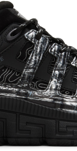 Versace - Black Trigreca Sneakers