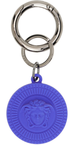 Versace - Blue Medusa Biggie Airtag Keychain