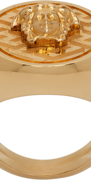 Versace - Gold 'La Greca' Ring
