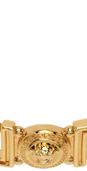Versace - Gold Medusa Greca Cuff Bracelet