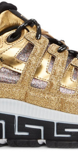 Versace - Gold Trigreca Sneakers