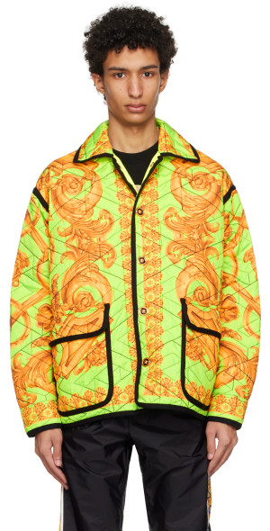 Versace - Green Barocco 660 Jacket