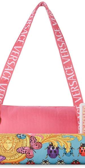 Versace - Pink & Blue Butterflies Yoga Set