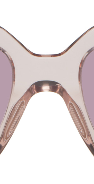 Versace - Pink Medusa Chain Sunglasses