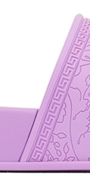 Versace - Purple Palazzo Slides
