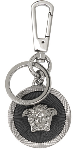Versace - Silver Medusa Biggie Keychain