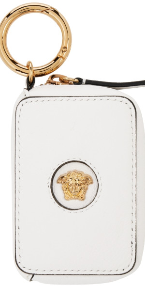 Versace - White La Medusa Coin Pouch