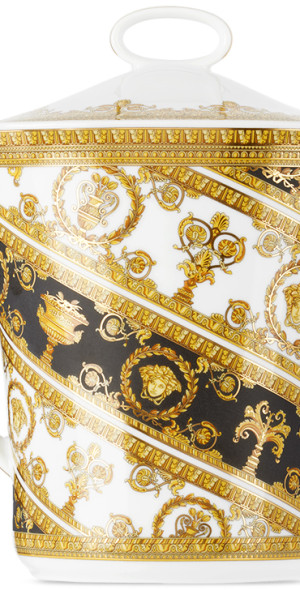 Versace - White Rosenthal 'I Heart Baroque' Teapot