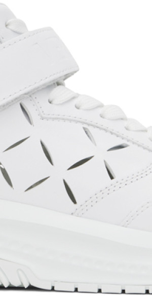 Versace - White Slashed Odissea Sneakers