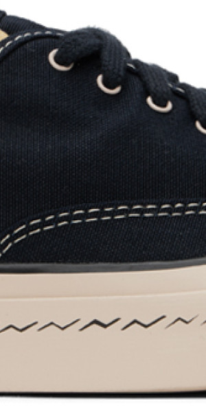 visvim - Navy Logan Deck Lo Sneakers