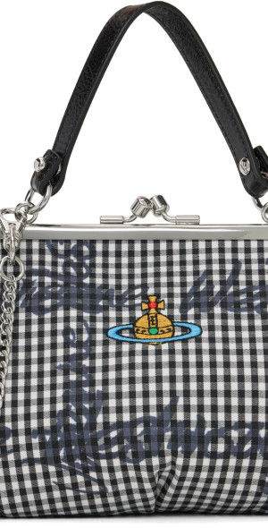 Vivienne Westwood - Black & White Granny Frame Bag