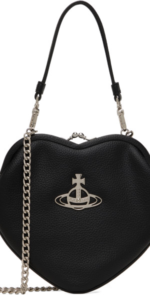 Vivienne Westwood - Black Belle Heart Frame Bag