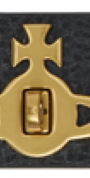 Vivienne Westwood - Black Turn-Lock Belt