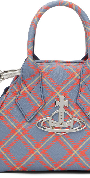 Vivienne Westwood - Blue & Orange Mini Yasmine Bag