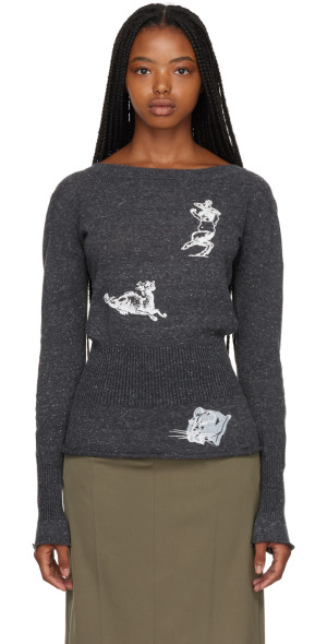Vivienne Westwood - Gray Chimera Sweater