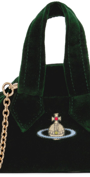 Vivienne Westwood - Green Mini Archive Yasmine Bag