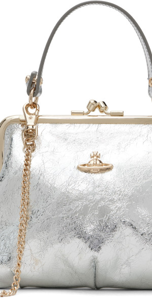 Vivienne Westwood - Silver Granny Frame Bag