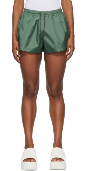 WARDROBE.NYC - Khaki Spray Shorts