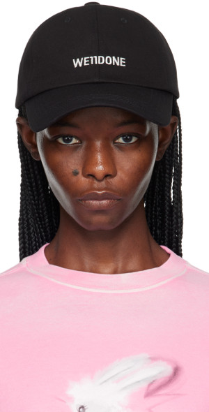 We11done - Black Basic Cap