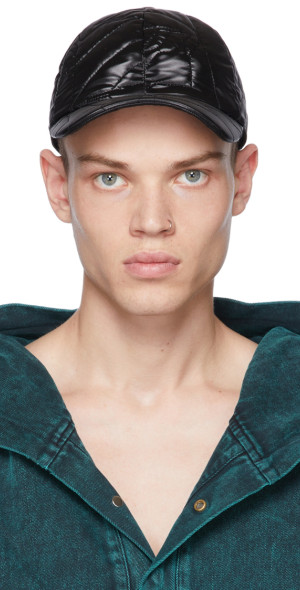 We11done - Black Quilted Basic Cap