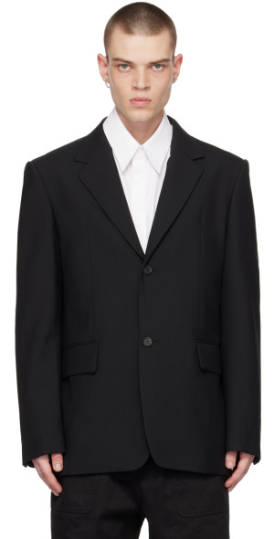 We11done - Black Two-Button Blazer