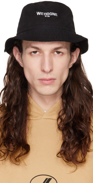 We11done - Black Washed Bucket Hat